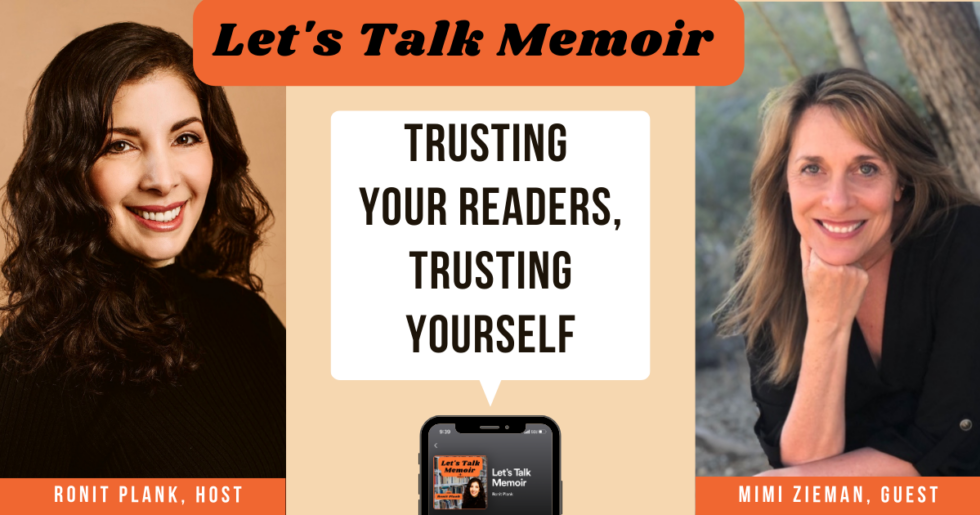 Let's Talk Memoir with Ronit Plank & Guests - Ronit Plank